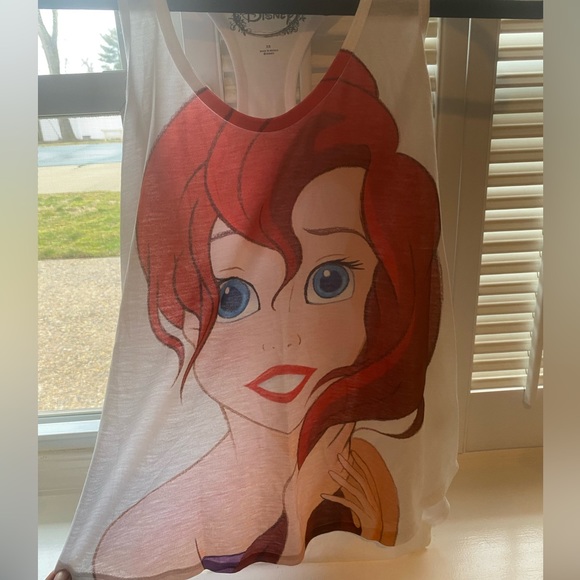 Disney | Tops | Disney The Little Mermaid Ariel Tank Top | Poshmark